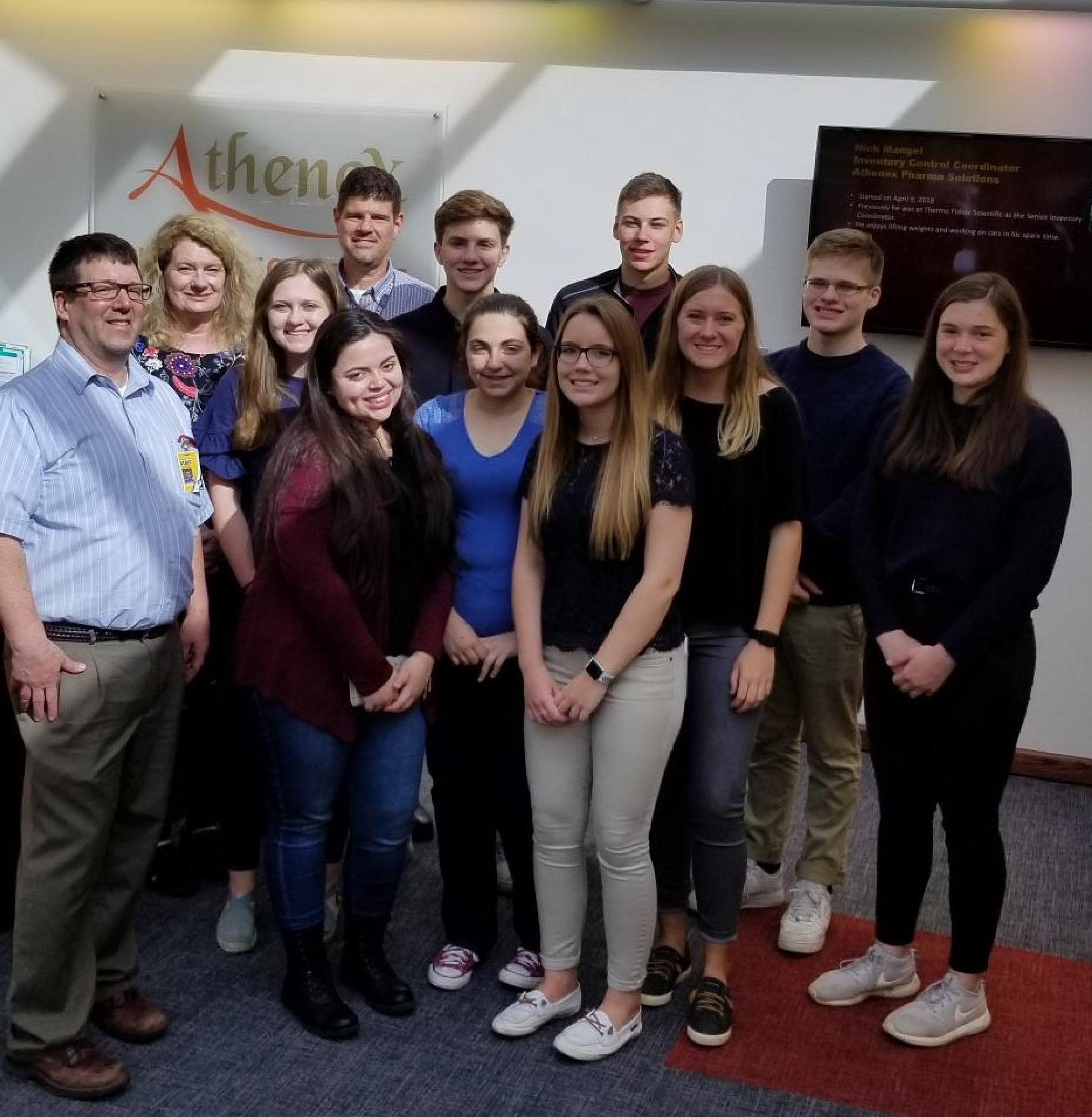 SNEAK PEAK: Forestville students tour Athenex | News, Sports, Jobs ...